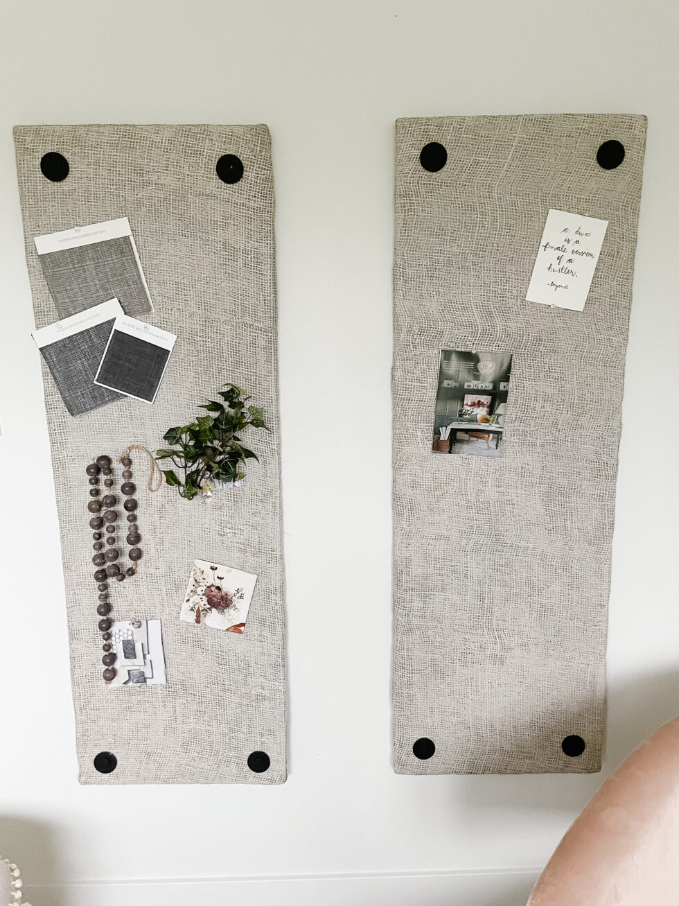 DIY Push Pin Board - Samantha Potter Home