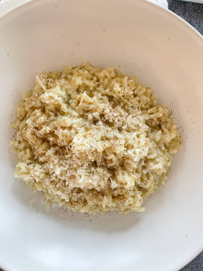 Herb Lemon Instant Pot Risotto - Samantha Potter Home